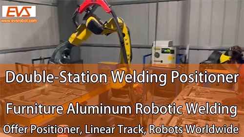 Double-Station Welding Positioner | Furniture Aluminum Robotic Welding ...