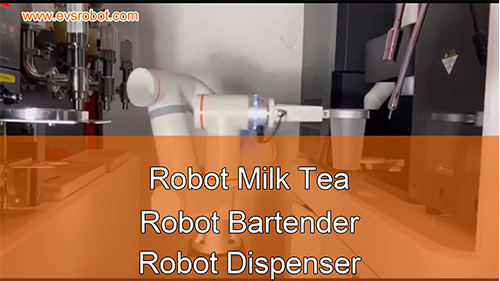 Robot Milk Tea | Robot Bartender | Robot Dispenser - EVS Robot