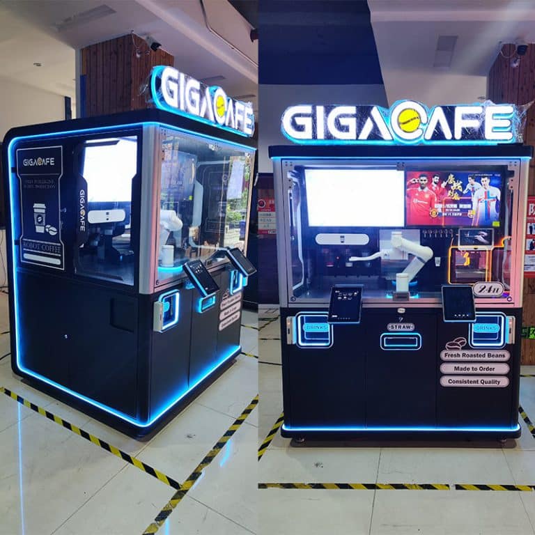 Coffee Robot, Robot coffee vending machine, robot barista - EVS Robot