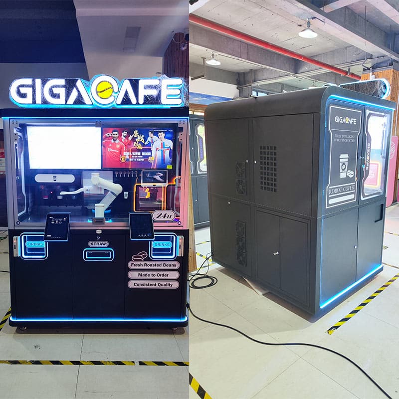 Coffee Robot, Robot coffee vending machine, robot barista - EVS Robot Coffee Robot, Robot coffee vending machine, robot barista - EVS Robot