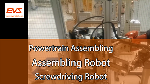 Powertrain Assembling | Assembling Robot | Screwdriving Robot - EVS Robot