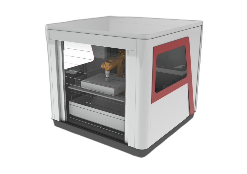 Grinding and polishing workstation - EVS Robot