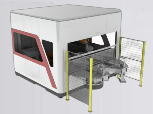 Grinding and polishing workstation - EVS Robot
