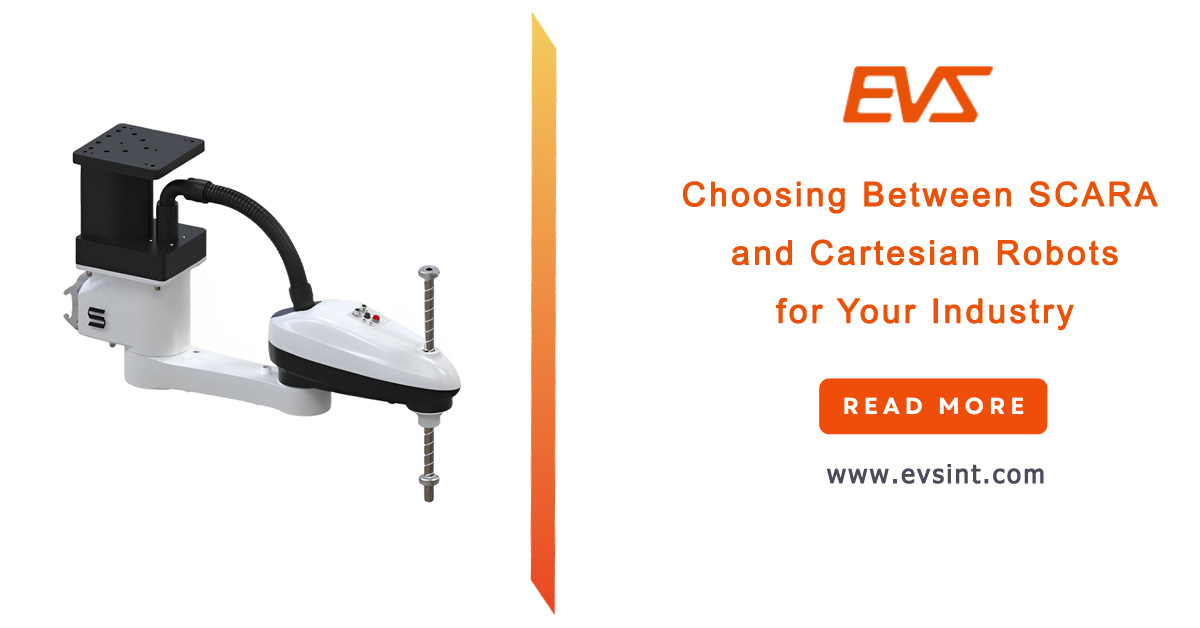 業界に合わせた SCARA ロボットと直交ロボットの選択 - EVS Robot