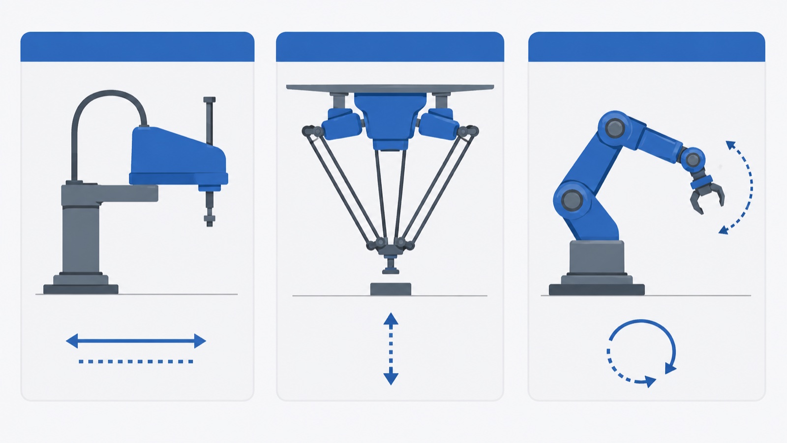 SCARA vs Delta vs 6-Axis Robots: How to Choose (2026)