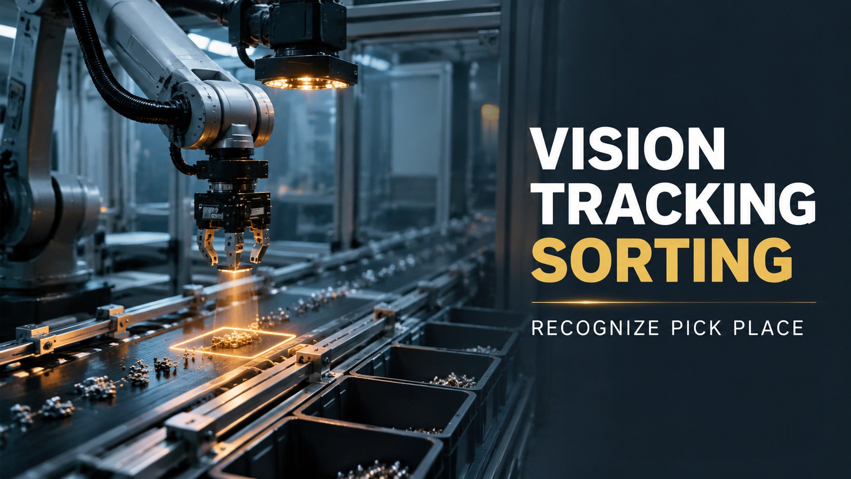 Vision Tracking Sorting Robot Cell: Close The Recognition, Pick, And ...